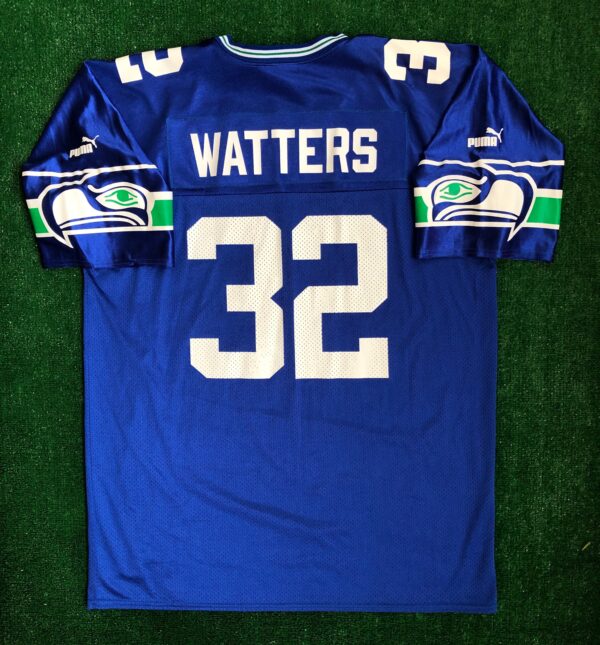 90’s Ricky Watters Seattle Seahawks Puma NFL Jersey Size XL – Rare VNTG