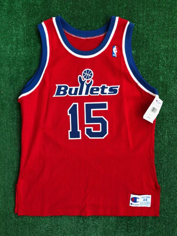 90’s Mark Price Washington Bullets Authentic NBA Jersey Size 44 – Rare VNTG