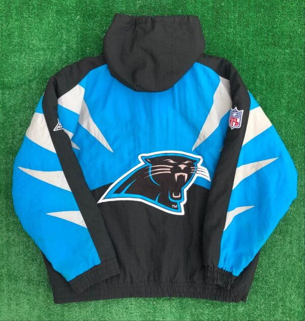 90’s Carolina Panthers Apex One NFL Heavyweight Jacket Size XL – Rare VNTG