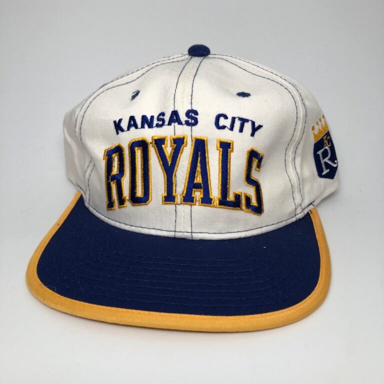 90’s Kansas City Royals Starter Arch MLB Snapback Hat – Rare VNTG