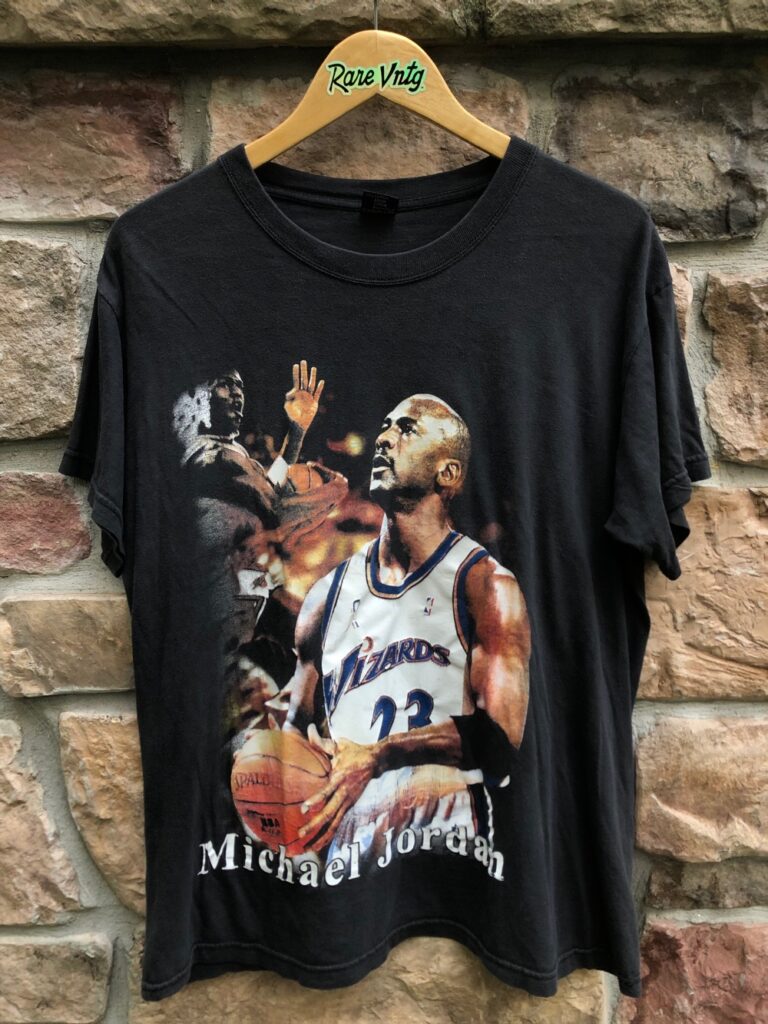 2001 Michael Jordan Washington Wizards NBA T Shirt Size Large/XL – Rare ...