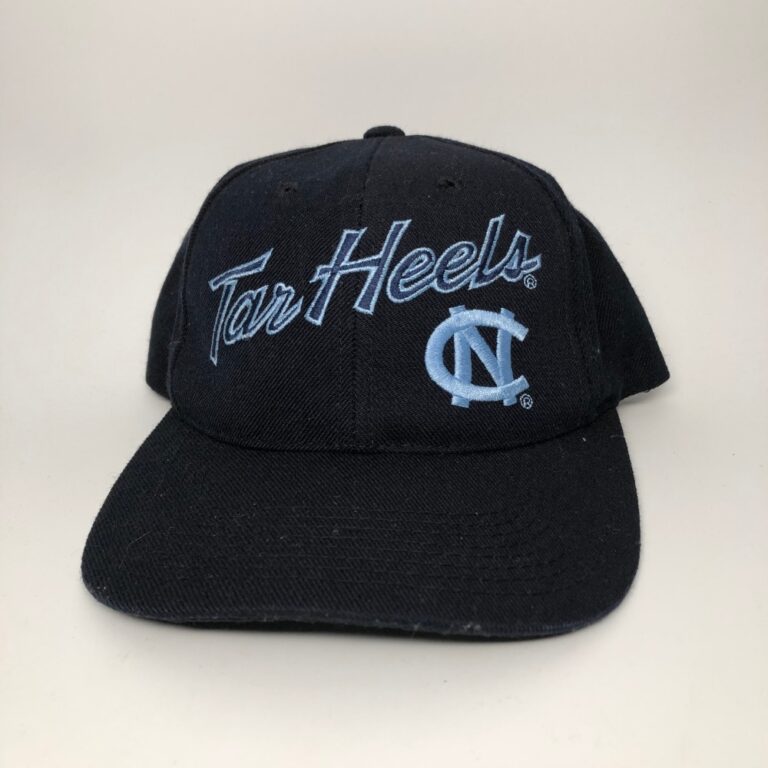 90’s North Carolina Tarheels Black Sports Specialties Script NCAA ...