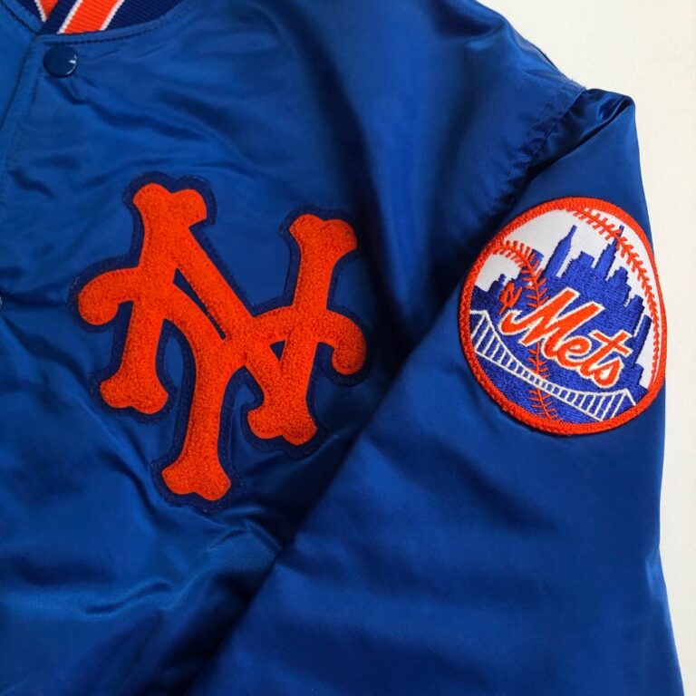 90’s New York Mets Starter MLB Bomber Jacket Size Large – Rare VNTG