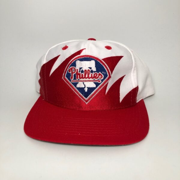 90’s Philadelphia Phillies Logo Athletic Sharktooth MLB Snapback Hat ...