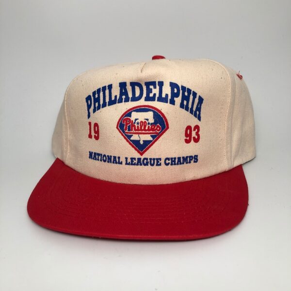 1993 Philadelphia Phillies National League Champions MLB Snapback Hat ...