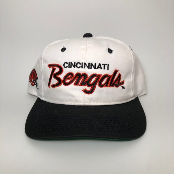 90’s Cincinnati Bengals Sports Specialties 2 Tone Script NFL Snapback ...