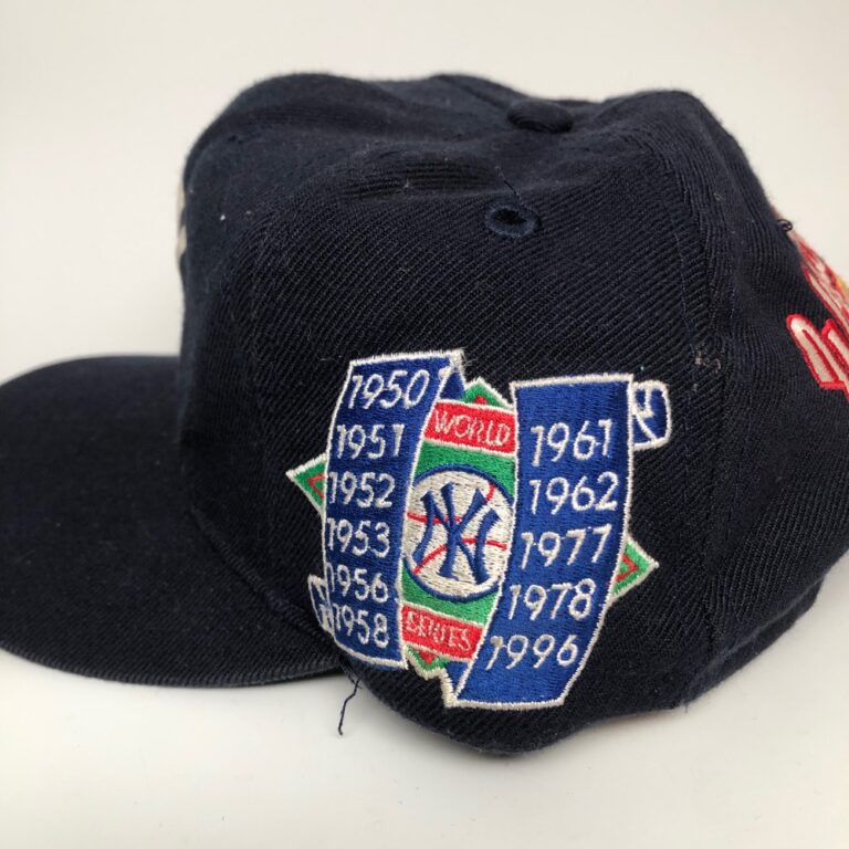 90’s New York Yankees World Series Champions ANNCO MLB Snapback Hat ...