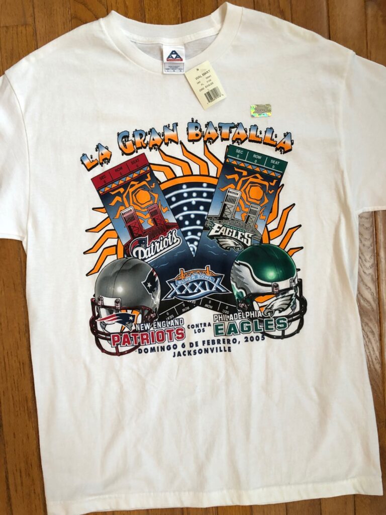 2005 Philadelphia Eagles VS New England Patriots La Gran Batalla XXXIX ...