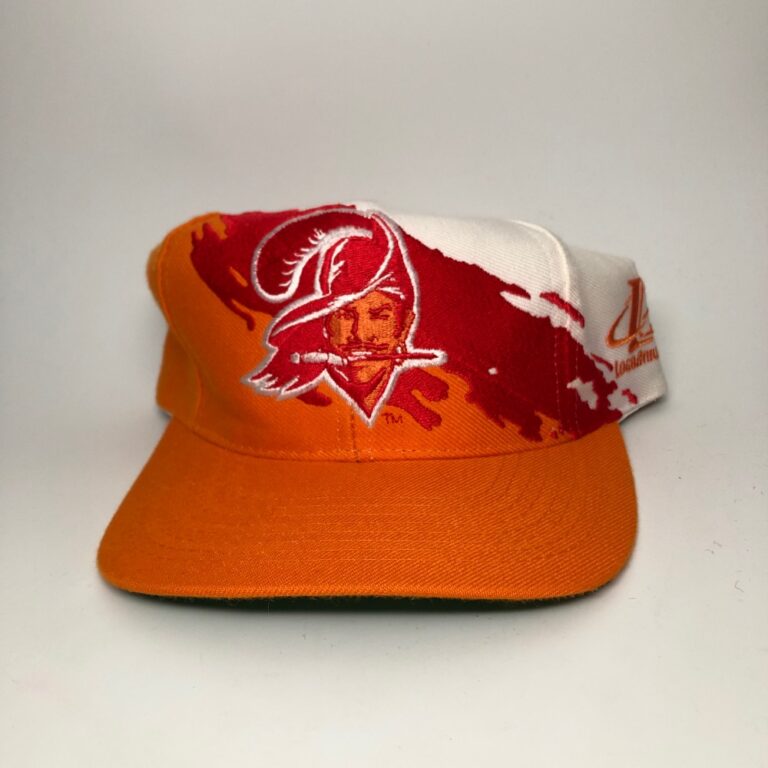 90’s Tampa Bay Buccaneers Logo Athletic Splash NFL Snapback Hat – Rare VNTG