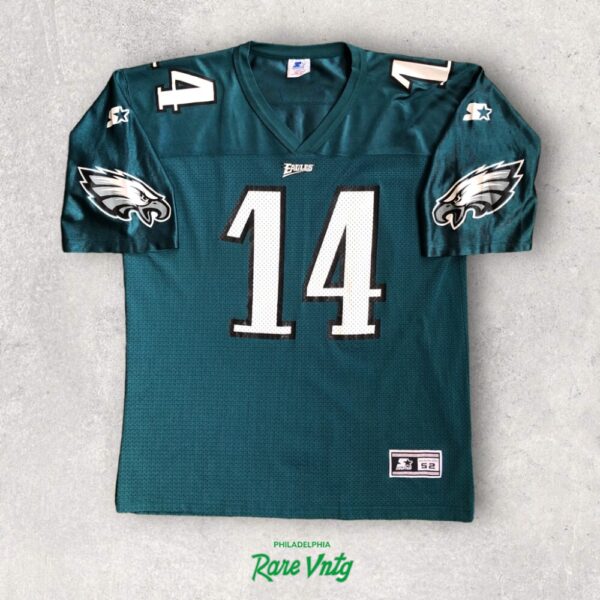 90’s Ty Detmer Philadelphia Eagles Starter NFL Jersey Size XL – Rare VNTG
