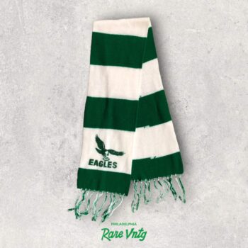 70’s Philadelphia Eagles NFL Striped Scarf – Rare VNTG