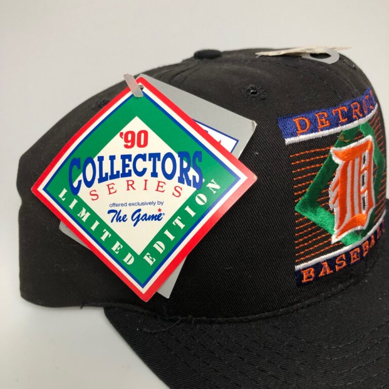 1990 Detroit Tigers The Game MLB Snapback Hat – Rare VNTG