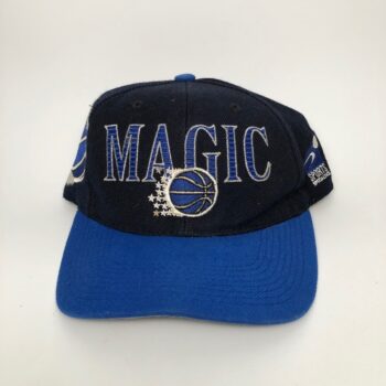 90’s Orlando Magic Sports Specialties Black Laser Dome NBA Snapback Hat ...