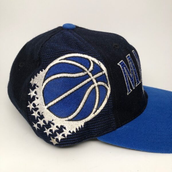90’s Orlando Magic Sports Specialties Black Laser Dome NBA Snapback Hat ...