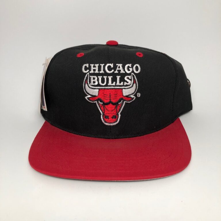 90’s Chicago Bulls NBA Logo 7 Snapback Hat – Rare VNTG