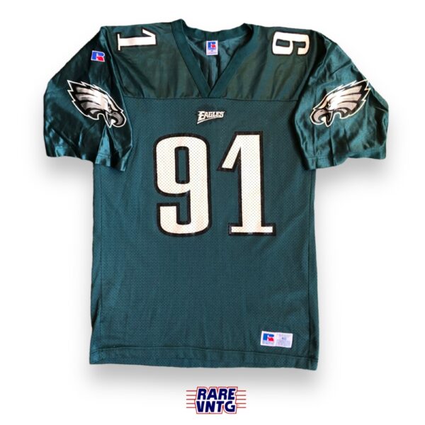 90’s Andy Harmon Philadelphia Eagles Russell NFL Jersey Size 48 XL ...