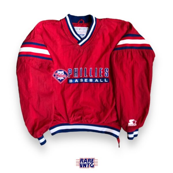 90’s Philadelphia Phillies Starter MLB Windbreaker Jacket YOUTH Large ...
