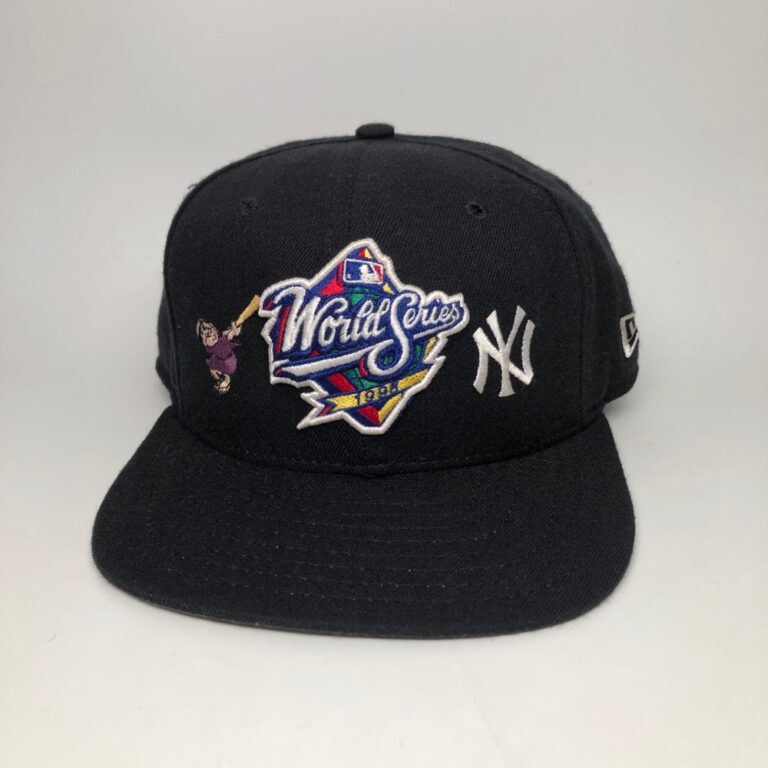 1998 World Series Yankees vs Padres New Era MLB Snapback Hat – Rare VNTG